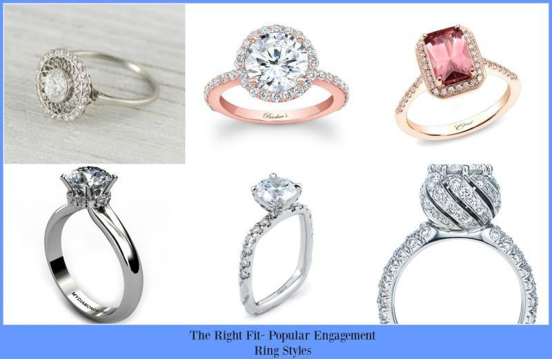 The Right Fit- Popular Engagement Ring Styles – Karlene Lindsay Designs LLC